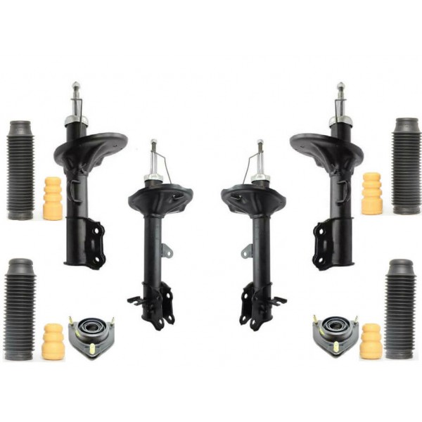 Outpec - Kit 4 Amortecedor Jac J5 e J6 + Coxim Batente Coifa Allen ...