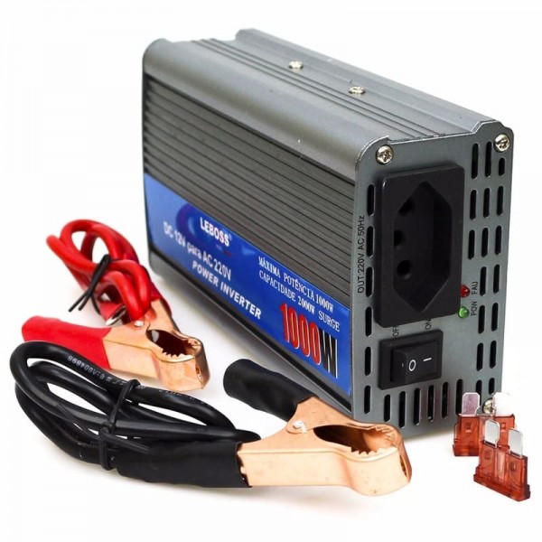 Outpec - Inversor De 12v Para 220v C/ 1000w Conversor Tomada